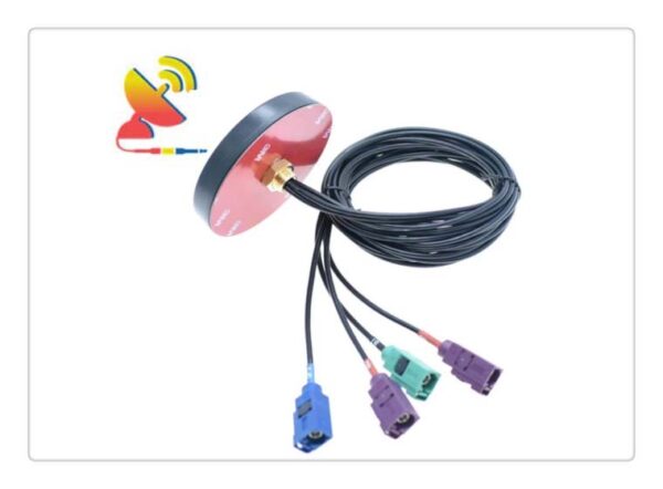 Low-Profile Cellular 4×4 MIMO LTE Antenna – C&T RF Antennas Manufacturer
